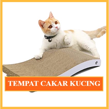 Tempat Cakar Asah Kuku Kucing Tajam Cat Scratch Board Scratcher Bed ...