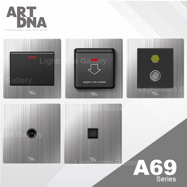 ART DNA SWITCH A69 45A / KEYCARD / ASTRO / TELEVISION / TELEPHONE ...