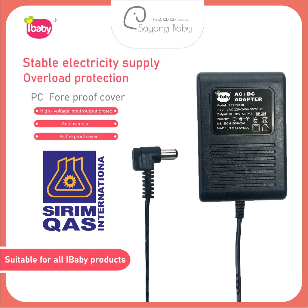 🔥Promotion🔥 Adaptor Electronic Baby Cradle/Adaptor Buaian Elektrik ...