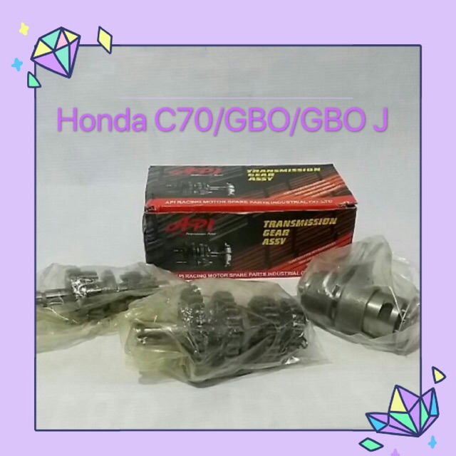 💥🔥PROMOTION🔥💥 GBOJ Gearbox (4speed) plug and play C70 & GBO | Shopee ...
