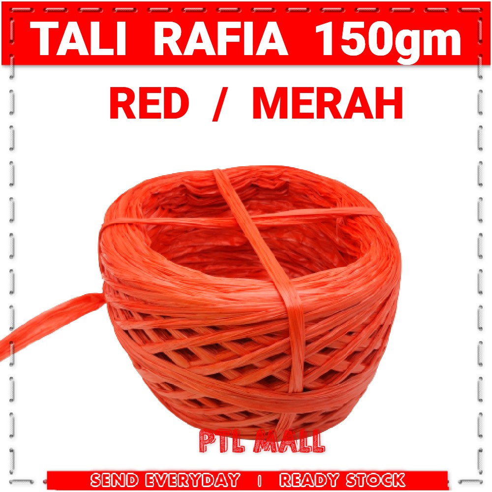 Raffia String / Plastic String / Rope / Tali Rafia Plastik - 140g ...