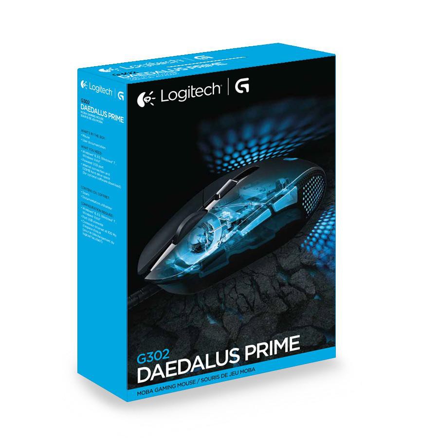 Logitech G302 Daedalus Prime MOBA Gaming Mouse | Shopee Malaysia