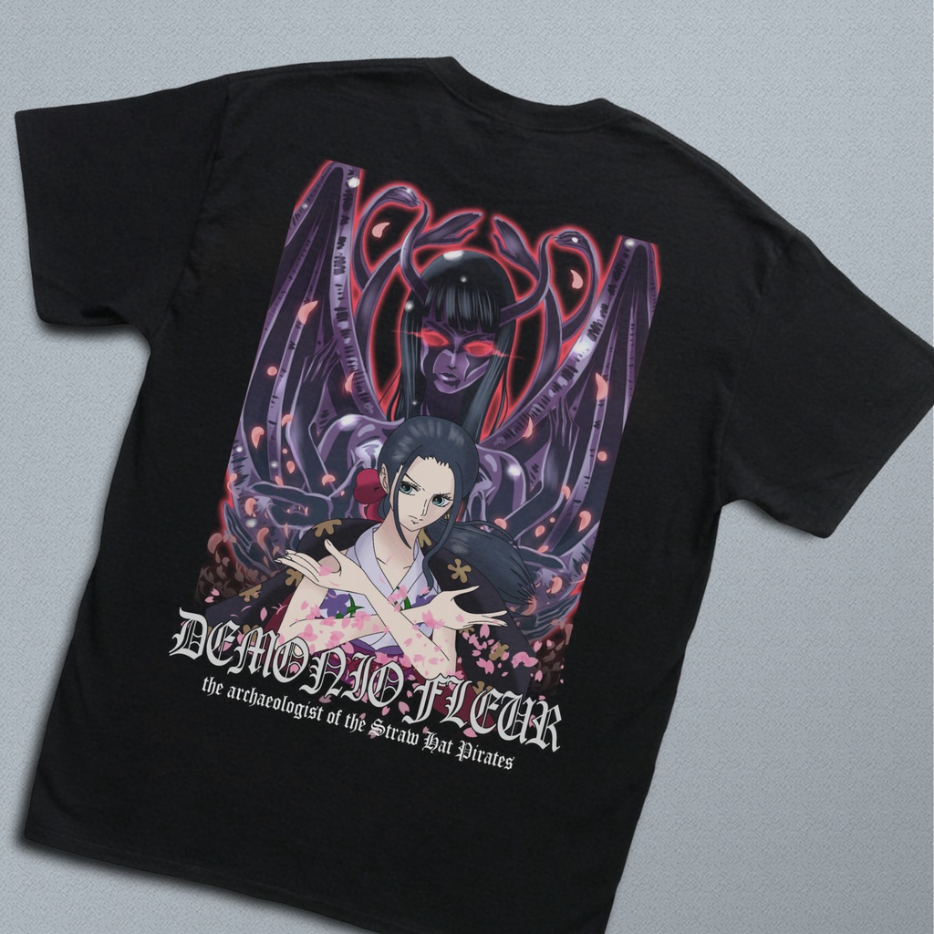 One Piece Nico Robin Demon Fleur Anime T-Shirt | Shopee Malaysia