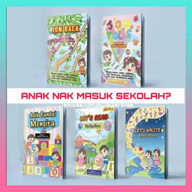 BUKU CIKGU ZAWANA - SEAWAL 4 TAHUN | Shopee Malaysia