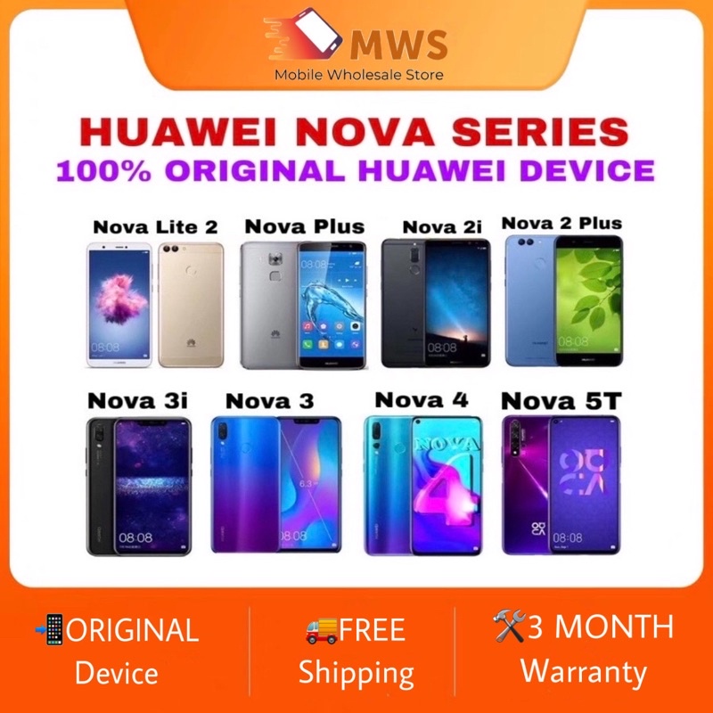 🚚🇲🇾🔥CRAZY PROMOTION🔥Huawei Nova Lite 2 Plus 2i 2 Plus 3i 3 4 5T Gaming Android Smartphone Pubg ...