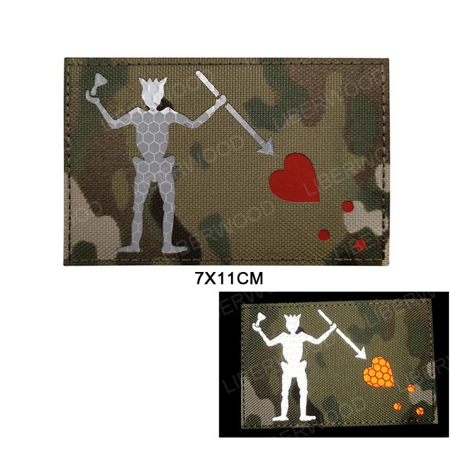 US Navy Seal Team IR Infrared Reflective Military Patch Hook & Loop Tactical Navy Seal Team ...