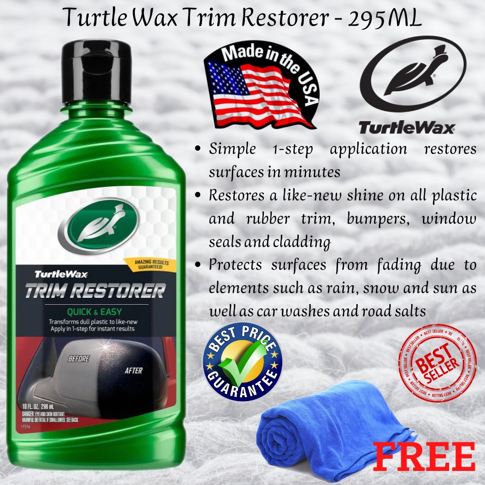Turtle Wax Trim Restorer - 296ml | Shopee Malaysia