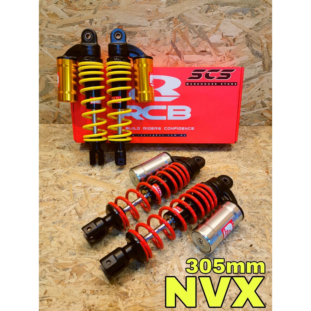 RCB MB2 Absorber Set Yamaha NVX V1 V2 305mm NMAX V2 Monoshock Mono ...