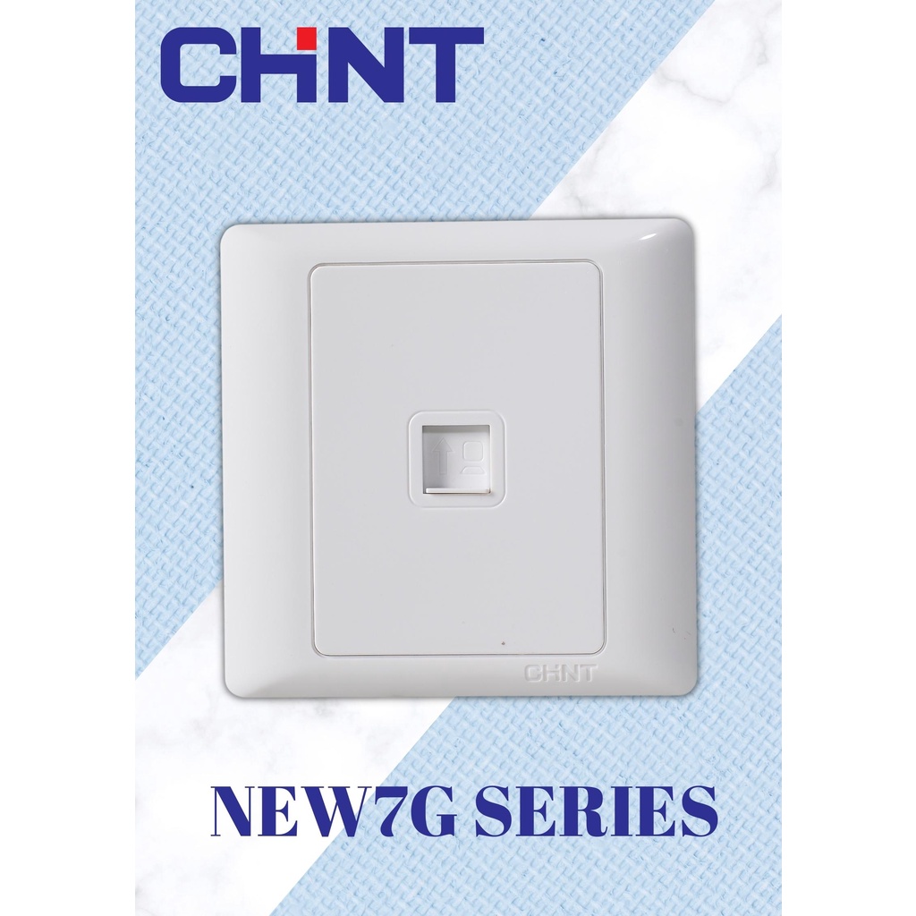 CHINT New7G 1 Gang 8 Core Data Socket CAT6 | Shopee Malaysia