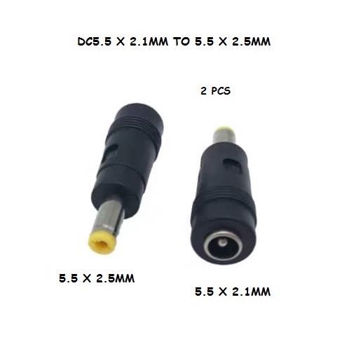DC Power Jack Socket Connector Female Male Converter Plug 5.5MM 4MM 3 ...