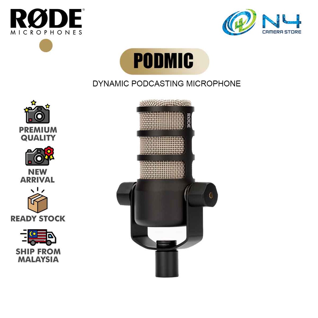 Rode PodMic rode Pod Mic Dynamic Broadcast Microphone High Quality ...