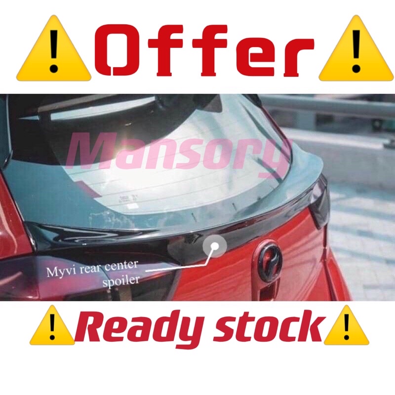 ! OFFER‼️!READY STOCK‼️myvi gen3 ducktail bonnet spoiler 2017-2021 rear ...