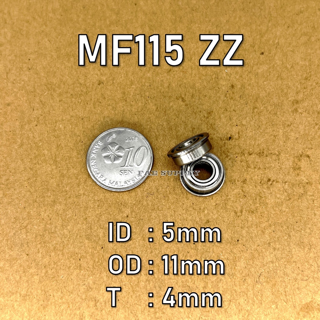 Flange bearing flange mini MF52 MF74 MF84 MF85 MF95 MF104 MF106 MF115 MF117 MF126 MF128 MF137 ...