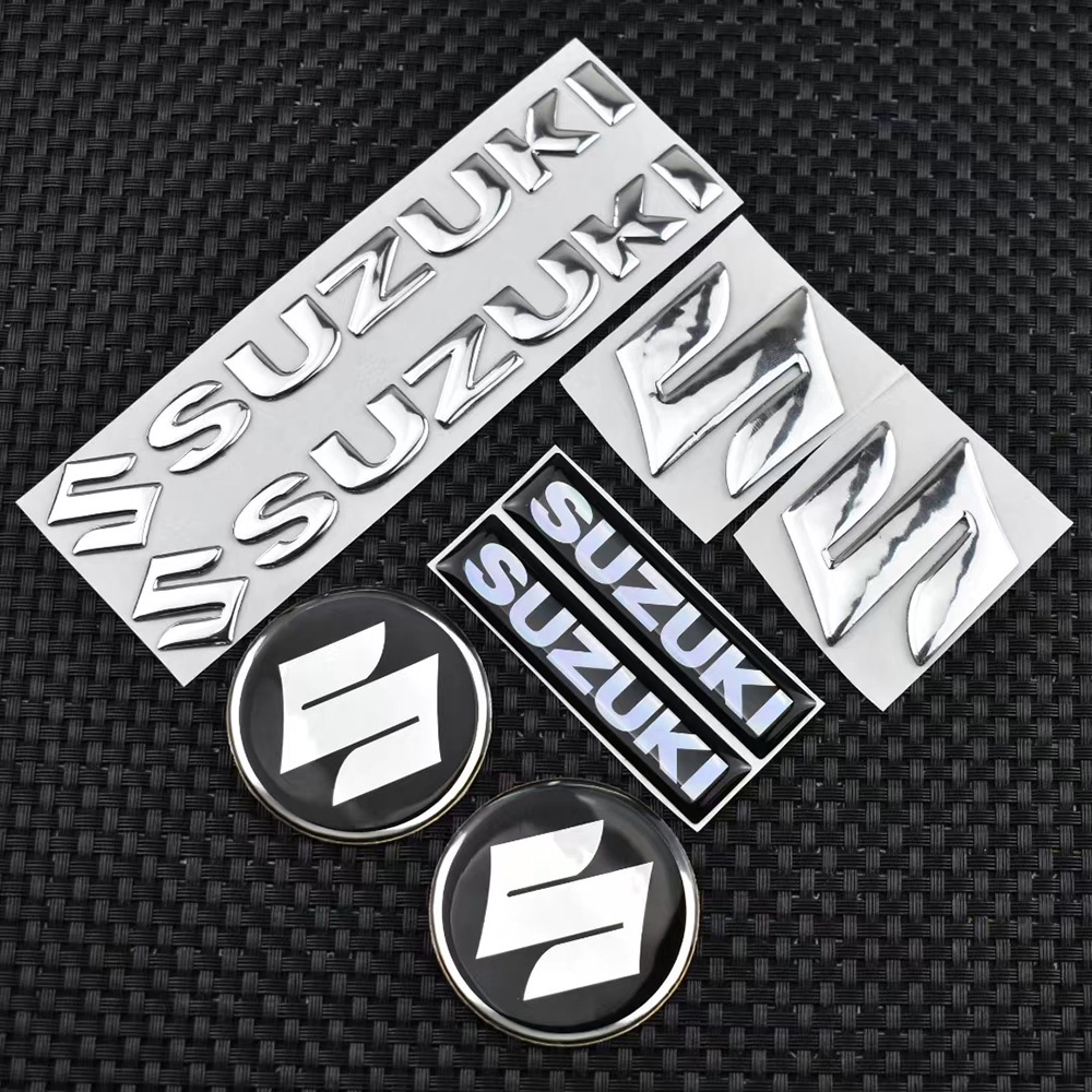 3D Motorcycle Stickers Decals S Logo For Suzuki Stickers Gsx 600 750 ...