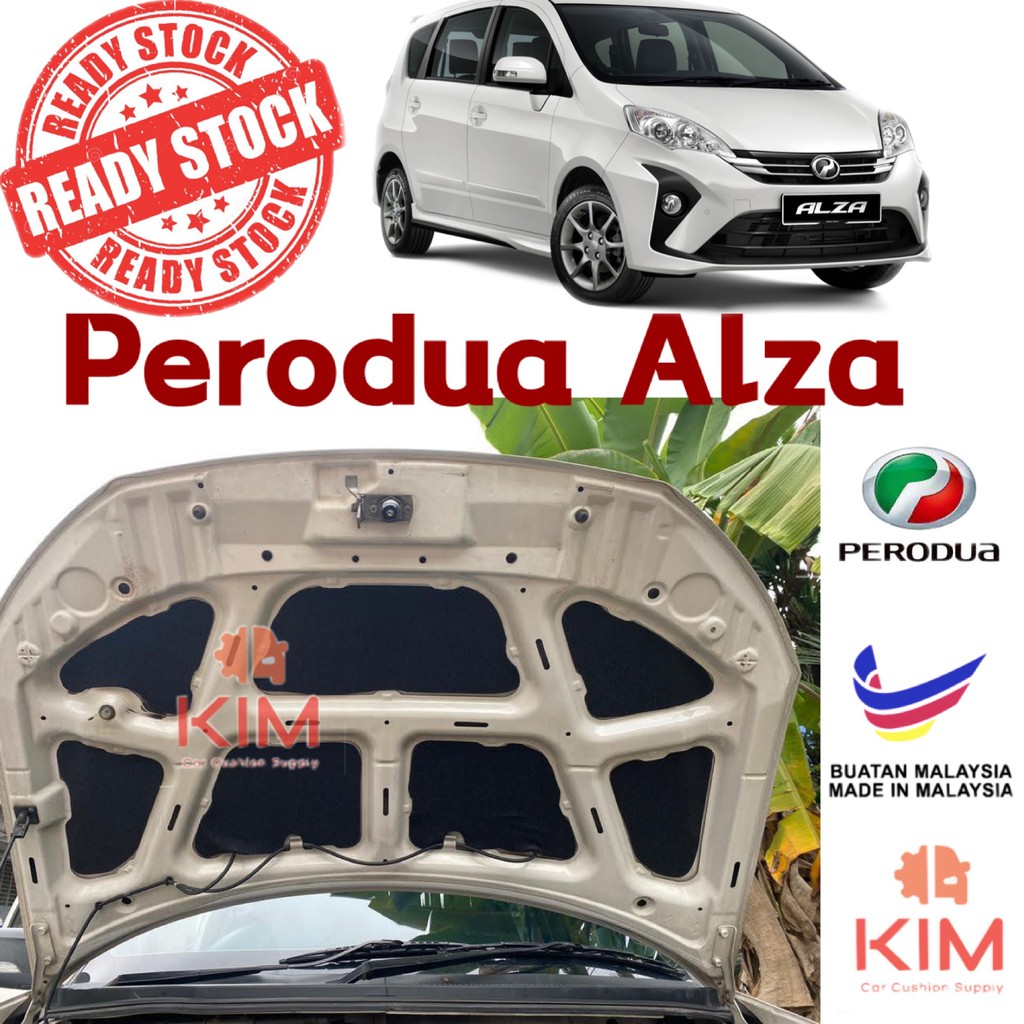 💥READY STOCK!! PERODUA ALZA FRONT BONNET HEAT, SOUND AND VIBRATION ...