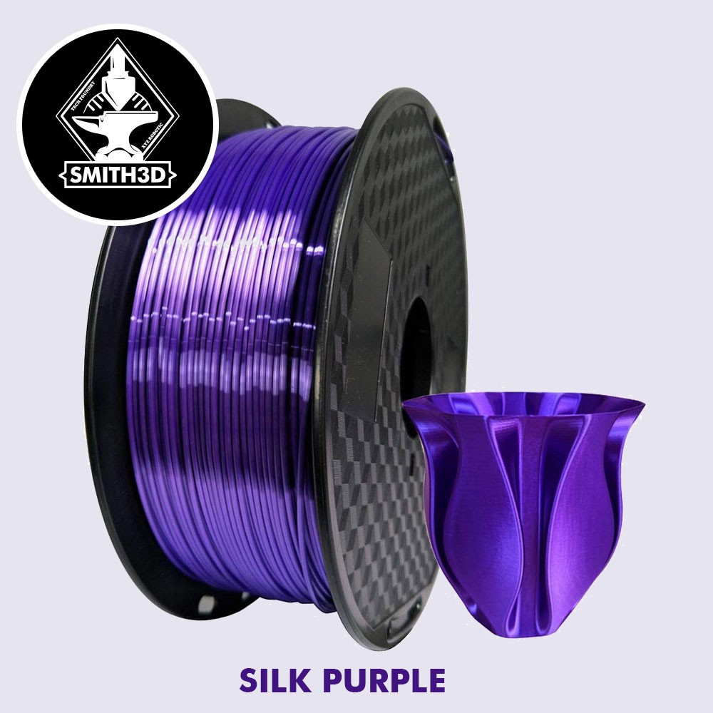 Satin Textured Silk PLA Filament 1KG 1.75mm for 3D Printers | Shopee ...