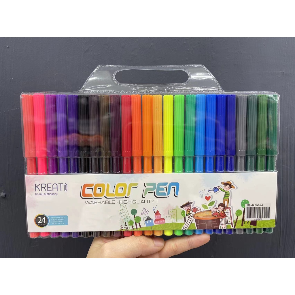 (Winwin Ready Stock) Magic Colour Pen Colour Pen 24pcs | Shopee Malaysia