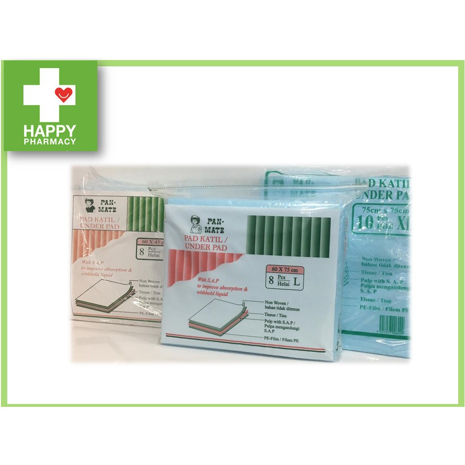 Pan Mate Under Pad (M,L,XL) | Shopee Malaysia