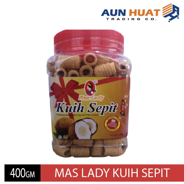 MAS LADY KUIH SEPIT/传统蛋卷/TRADITIONAL EGG ROLL 400GM士 | Shopee Malaysia