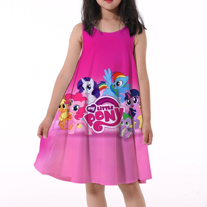 My Little Pony Spring Pony Bollysa Dress Girls Princess Skirts Children ...