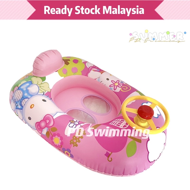 [Readystock]Hello Kitty cartoon Baby Kids Inflatable Swimming Pool ...