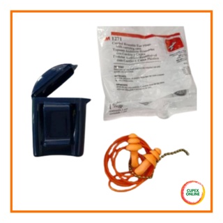 3M 1271 Reusable Ear Plugs Corded 25db (cupex) | Shopee Malaysia