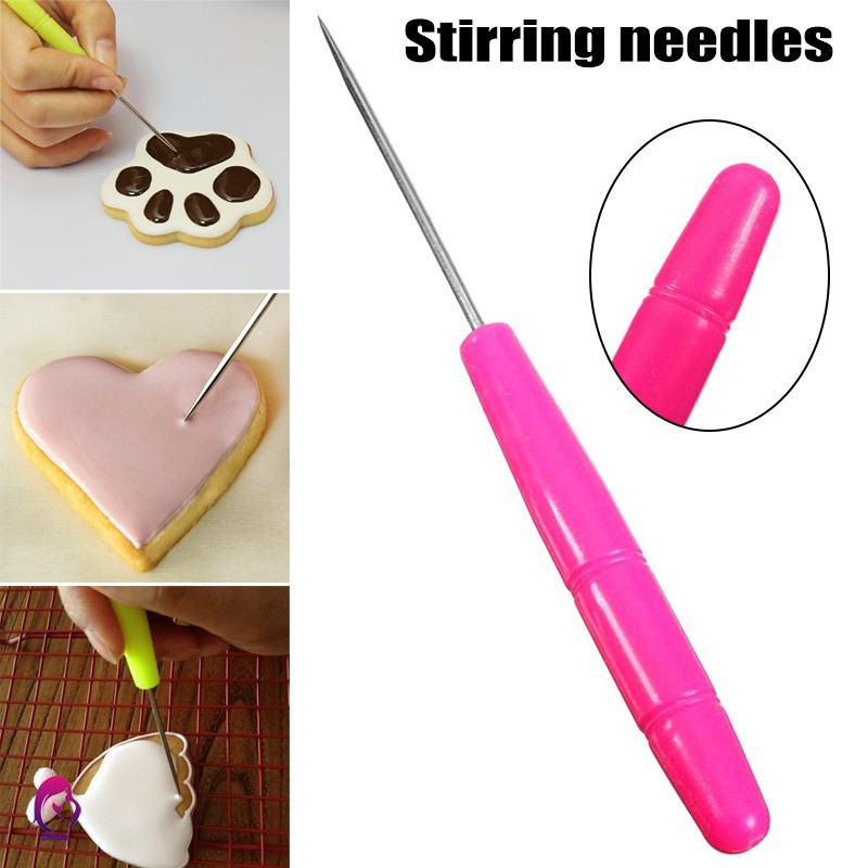 ♦♦ Stirring Needle Fondant Cake Cookies Decorating Carving Embosser ...