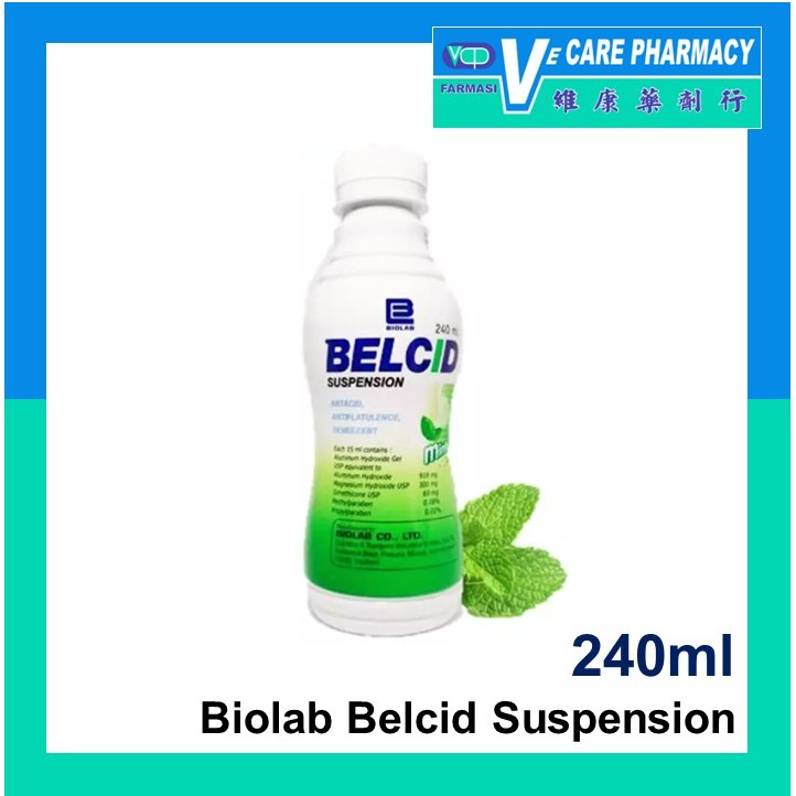 Belcid Suspension 240ml (Exp: 09/2026) | Shopee Malaysia