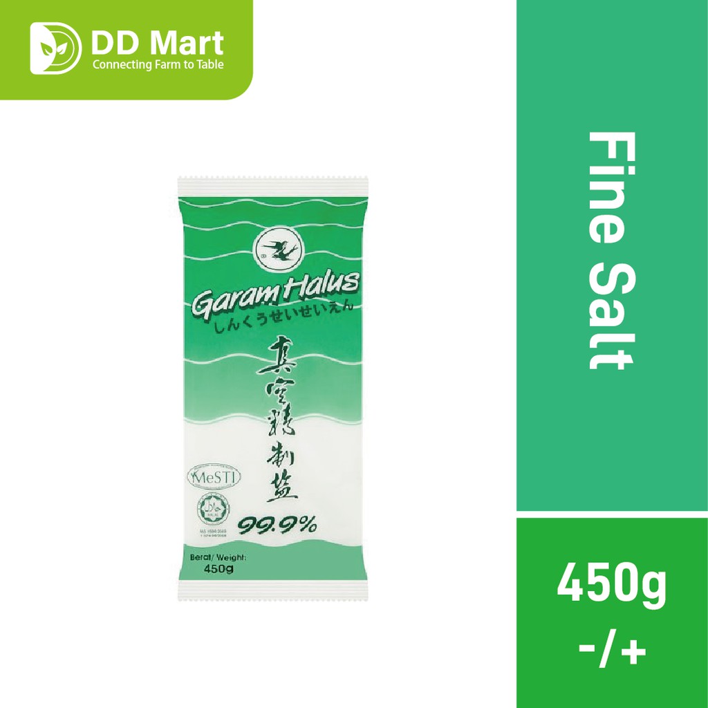 Fine Salt 450g+/- Garam Halus 细盐 | Shopee Malaysia