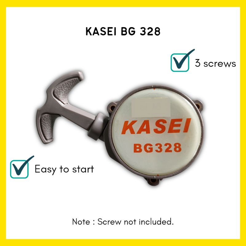 Recoil Starter Brushcutter Starter Mesin Rumput Kasei BG 328 Starter 3 ...