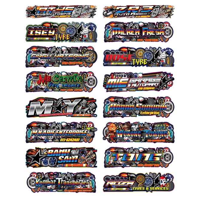 THAILOOK STICKER TEMPLATE // TEMPLATE STICKER THAILOOK [ EDITABLE ...