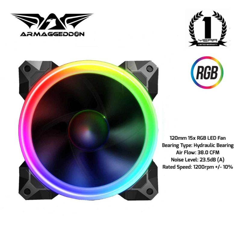 Armaggeddon Nimitz Loop RGB for PC Case + ARGB Commander Controller ...
