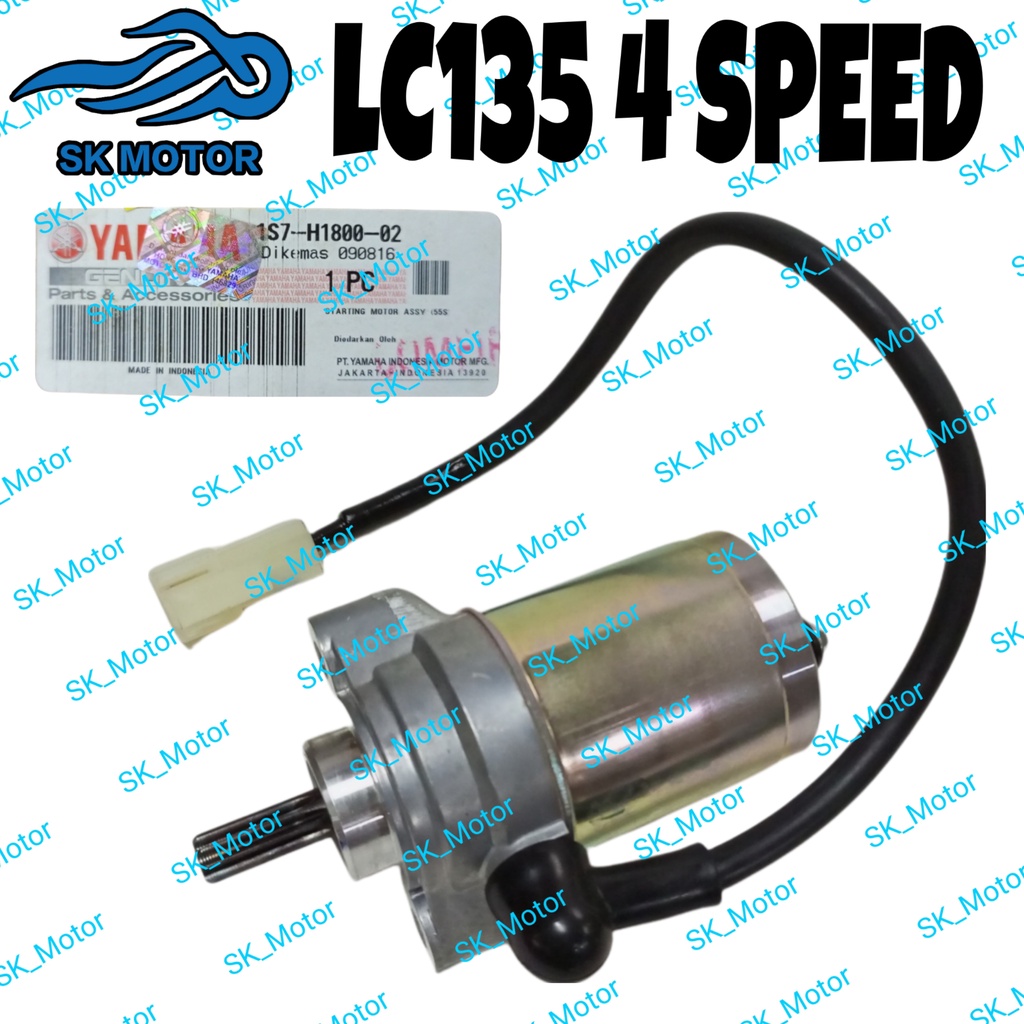 Yamaha LC135 LC Old New 4S 4 SPEED Original Starter Motor Assy Startor ...