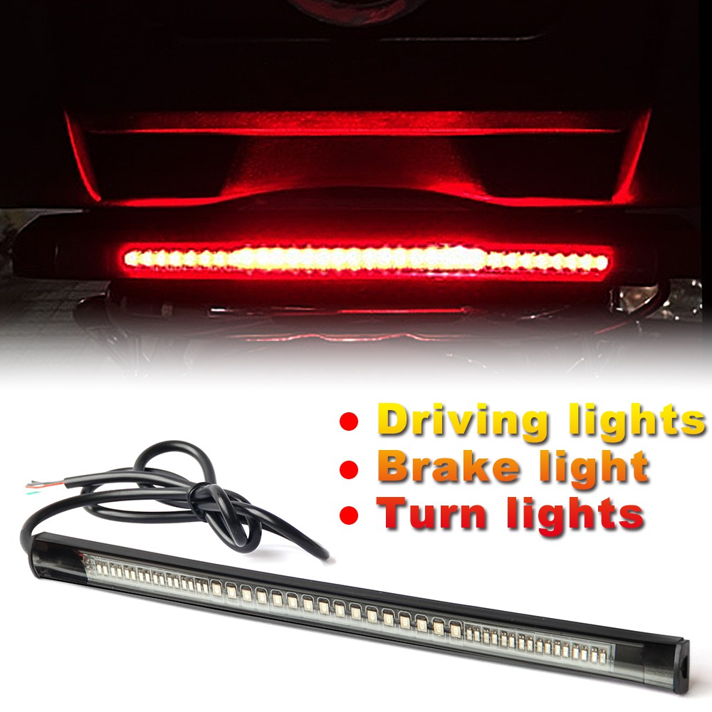 BraveWay Flexible Universal 48 LED Brake Tail Stop Light Led Strip ...