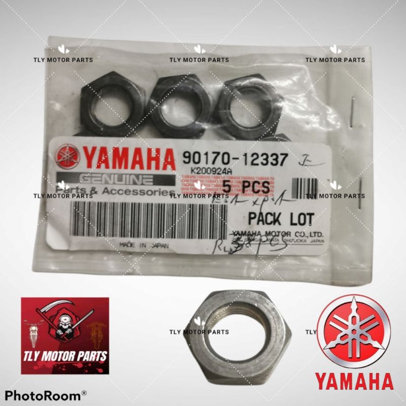 YAMAHA RXZ ENGINE BALANCER NUT (1 BIJI) 100%ORIGINAL YAMAHA HLY MADE IN ...