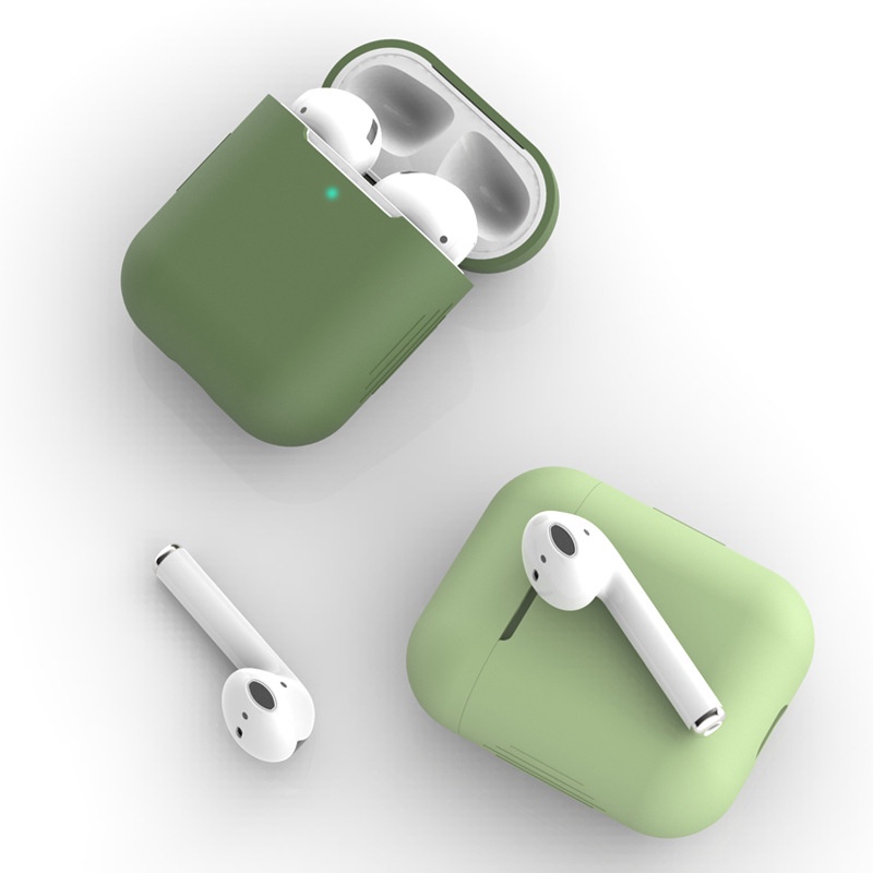 Soft Silicone Case For Airpods 2 Case Protective Earphone Case ...