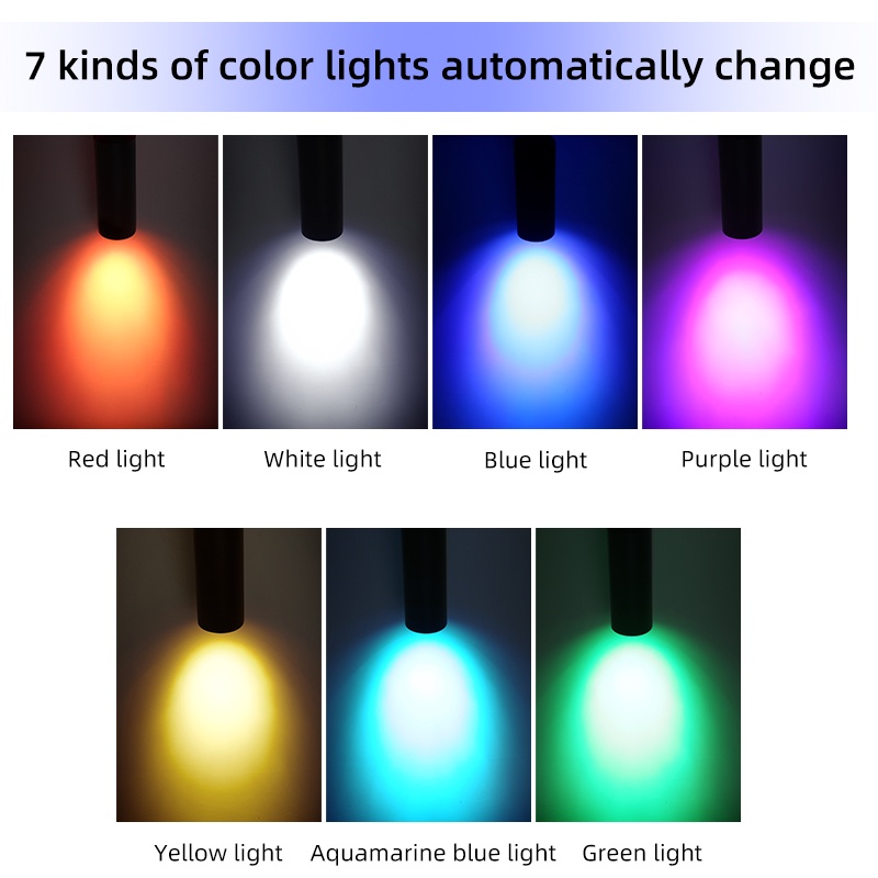 Led Lampu Track Light RGB Stage Light 20W COB Spotlight 220V Track Lamp ...