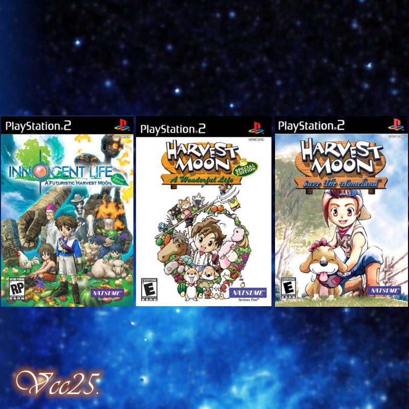 PS2 DISC *Harvest Moon Games* [100% BRAND NEW] | Shopee Malaysia
