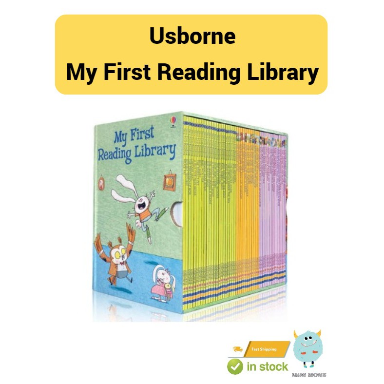 Stock Clearance 50 Books Usborne My First Reading Library Box Set ...