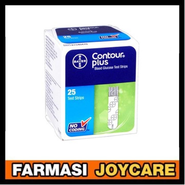 Bayer Contour Plus 25's Test Strips (Exp: February 2026) | Shopee Malaysia