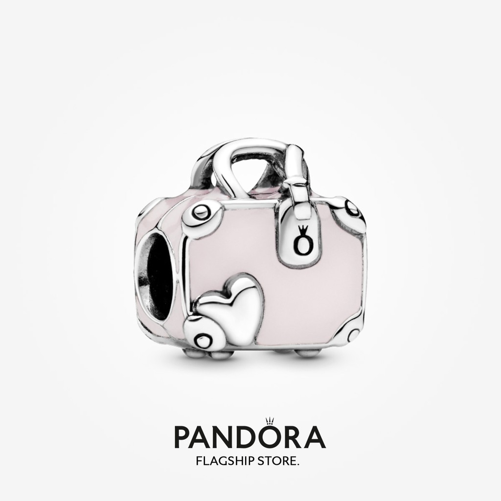 Pandora Pink Travel Bag Charm | Shopee Malaysia