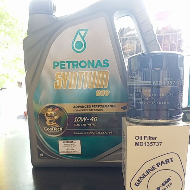 🔥PETRONAS 10W-40+PROTON OIL FILTER🔥 | Shopee Malaysia