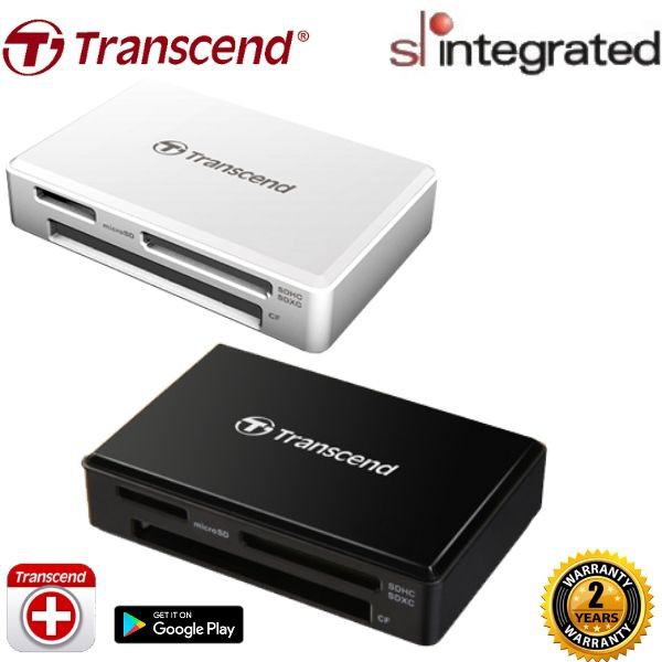 Transcend All In One Multi Card Reader USB 3.1 (TS-RDF8K/TS-RDF8W2 ...
