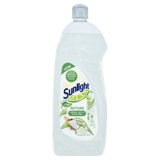 Sunlight Extra NATURE MINERAL SALT & ALOE VERA Dishwashing 1000ml ...