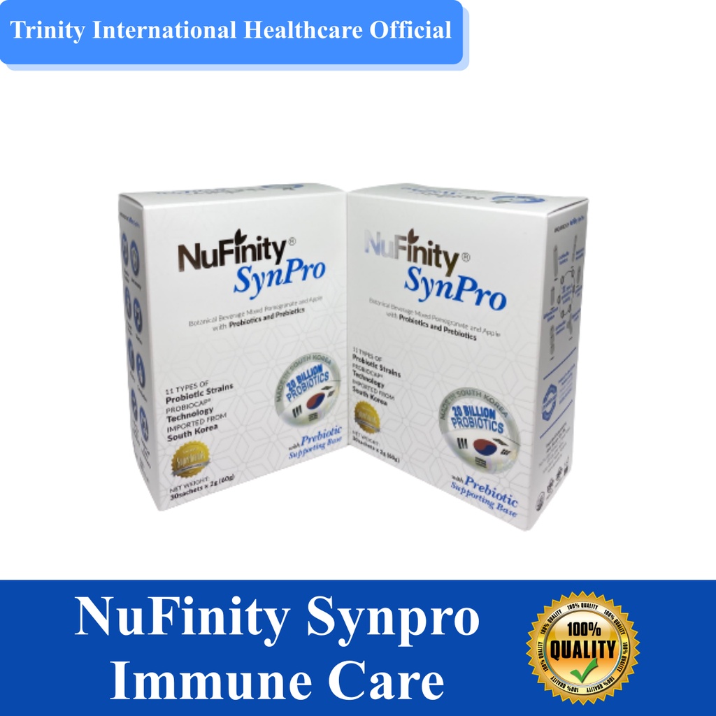 [OFFICIAL] NuFinity Synpro Probiotics 20 Billion Live Bacteria | Shopee ...