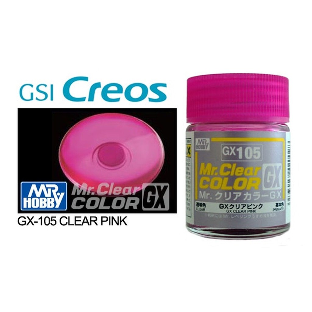 MR COLOR GX105 CLEAR PINK (HOBBY & MODEL KIT PAINT) | Shopee Malaysia