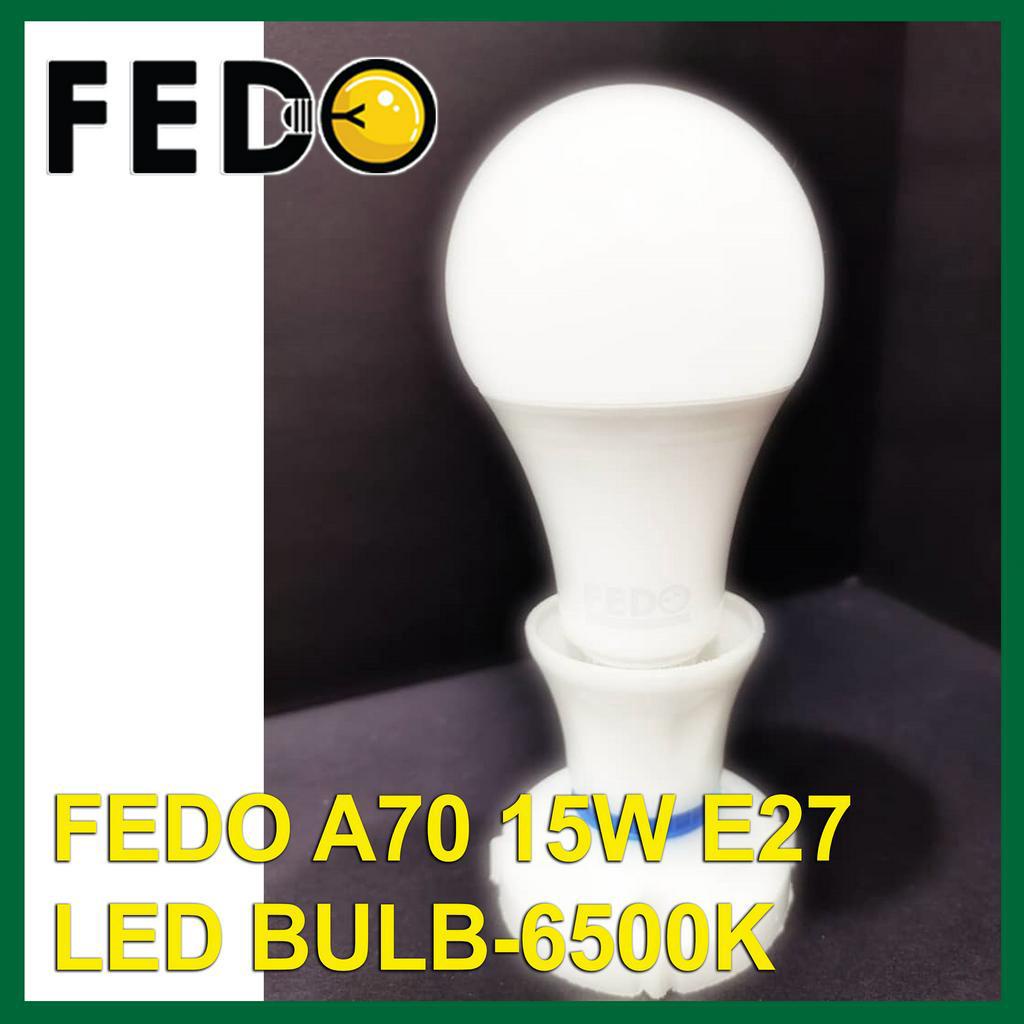 FEDO A70 15W E27 LED BULB-6500K | Shopee Malaysia
