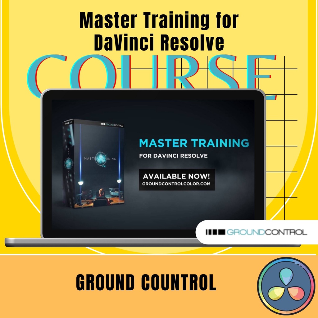 [Video Course] 𝐌𝐚𝐬𝐭𝐞𝐫 𝐓𝐫𝐚𝐢𝐧𝐢𝐧𝐠 𝐟𝐨𝐫 𝐃𝐚𝐕𝐢𝐧𝐜𝐢 𝐑𝐞𝐬𝐨𝐥𝐯𝐞 - Ground Control | Shopee Malaysia