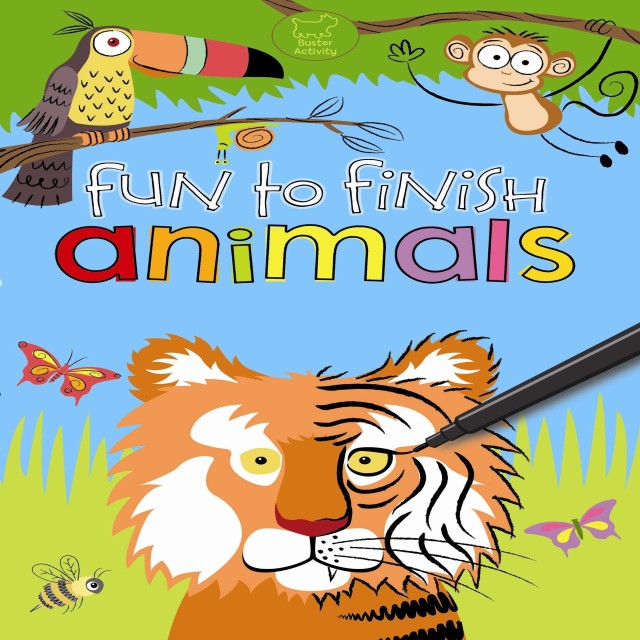 (BBW) Fun To Finish Animals (ISBN: 9781907151699) | Shopee Malaysia