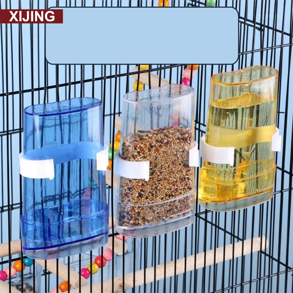 XJ-Bird Water Feeder Automatic Bird Waterer Food Feeder Dispenser for ...
